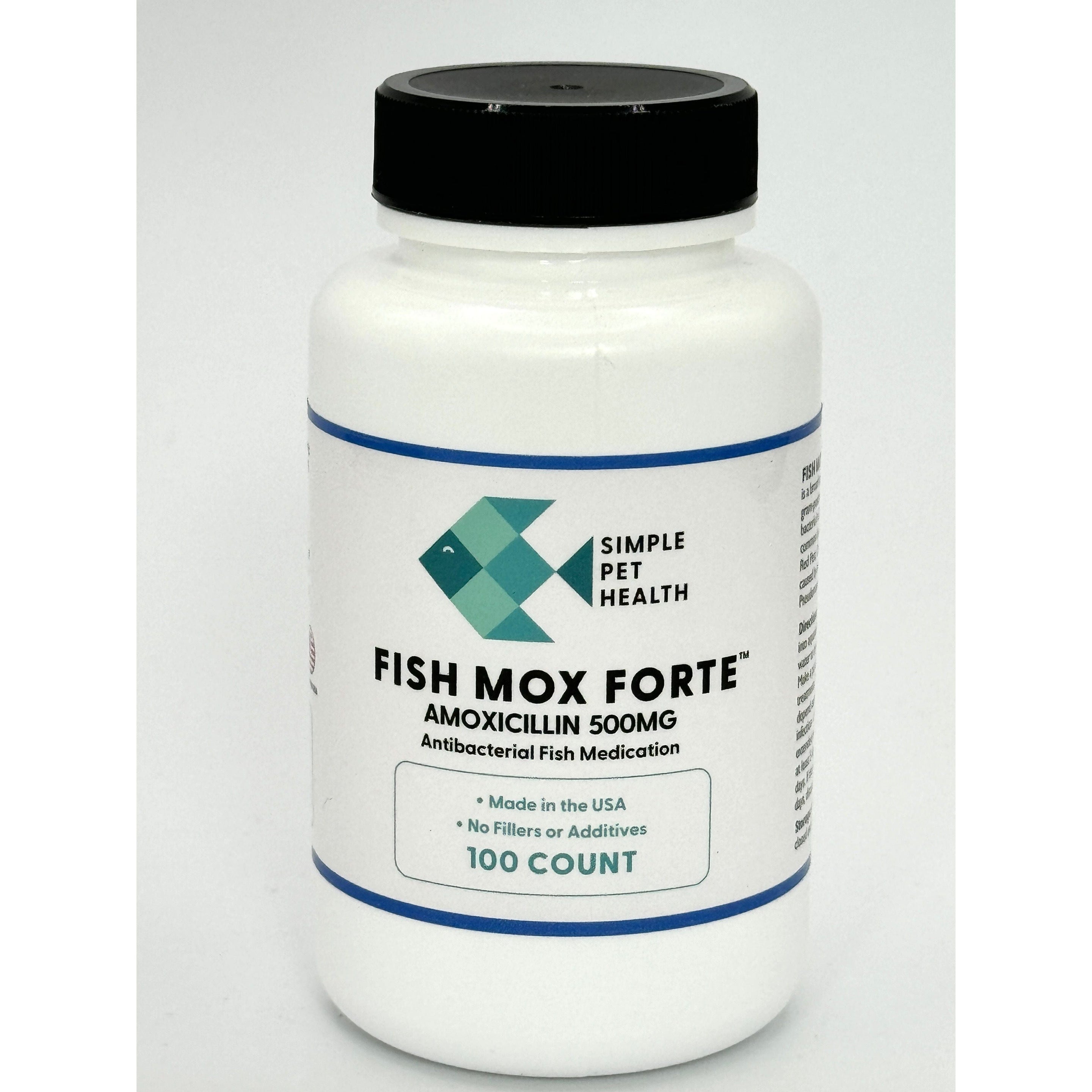 Fish Mox Forte™ - Amoxicillin 500 mg 100 Count – FishMoxFishFlex.com