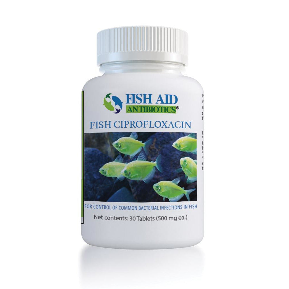 (Fish Flox Forte Equivalent) Fish Ciprofloxacin Plus - 500 mg - 30 cou ...