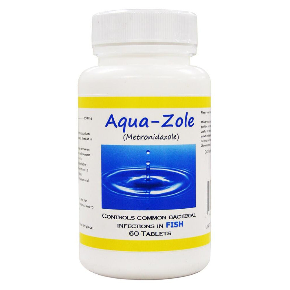 Fish Zole Equivalent Aqua Metronidazole 250 mg - 60 Count (SOLD OUT ...