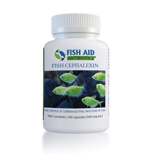 (Fish Flex Forte Equivalent) Fish Cephalexin Plus - 500 mg - 100 count ...